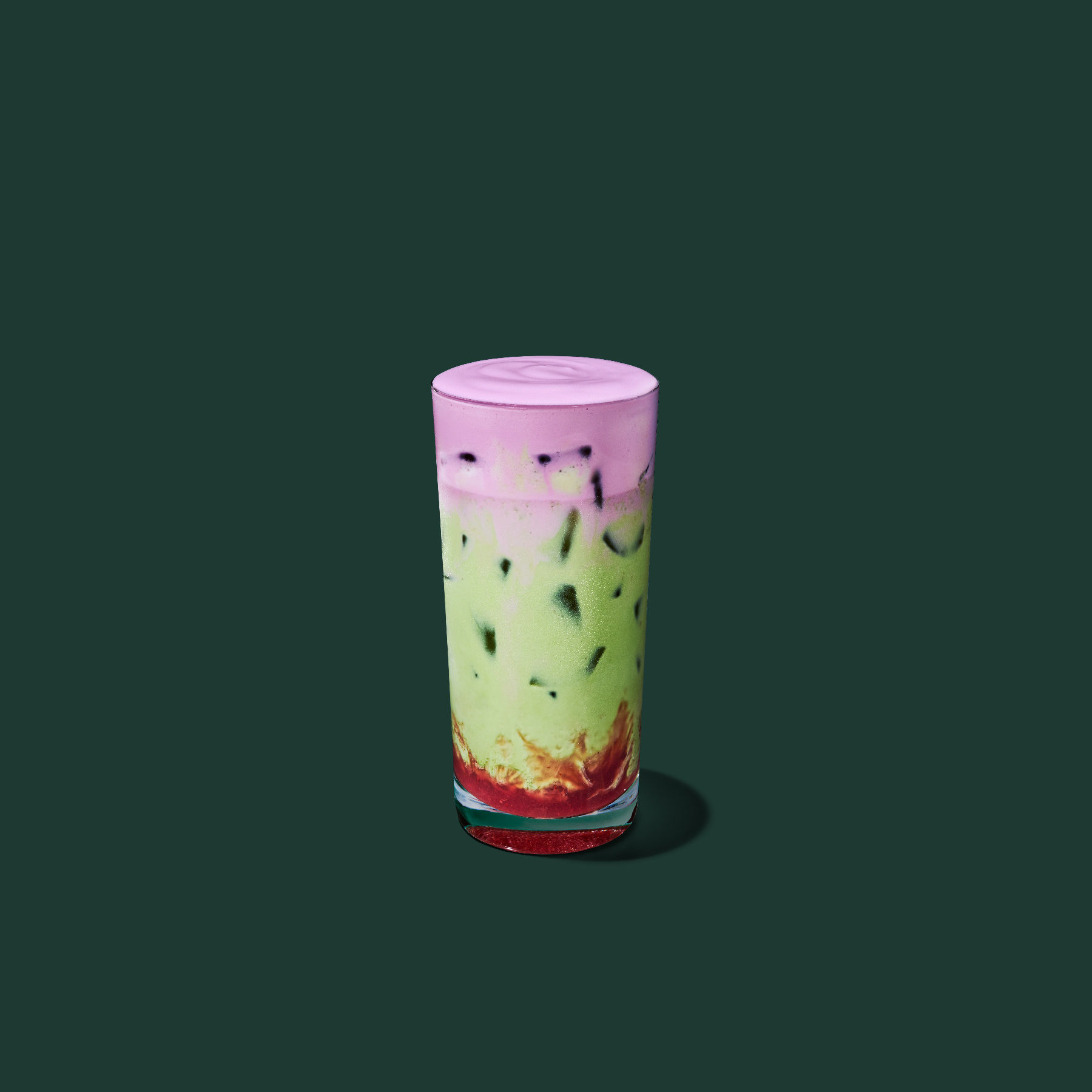 Iced Double Berry Matcha