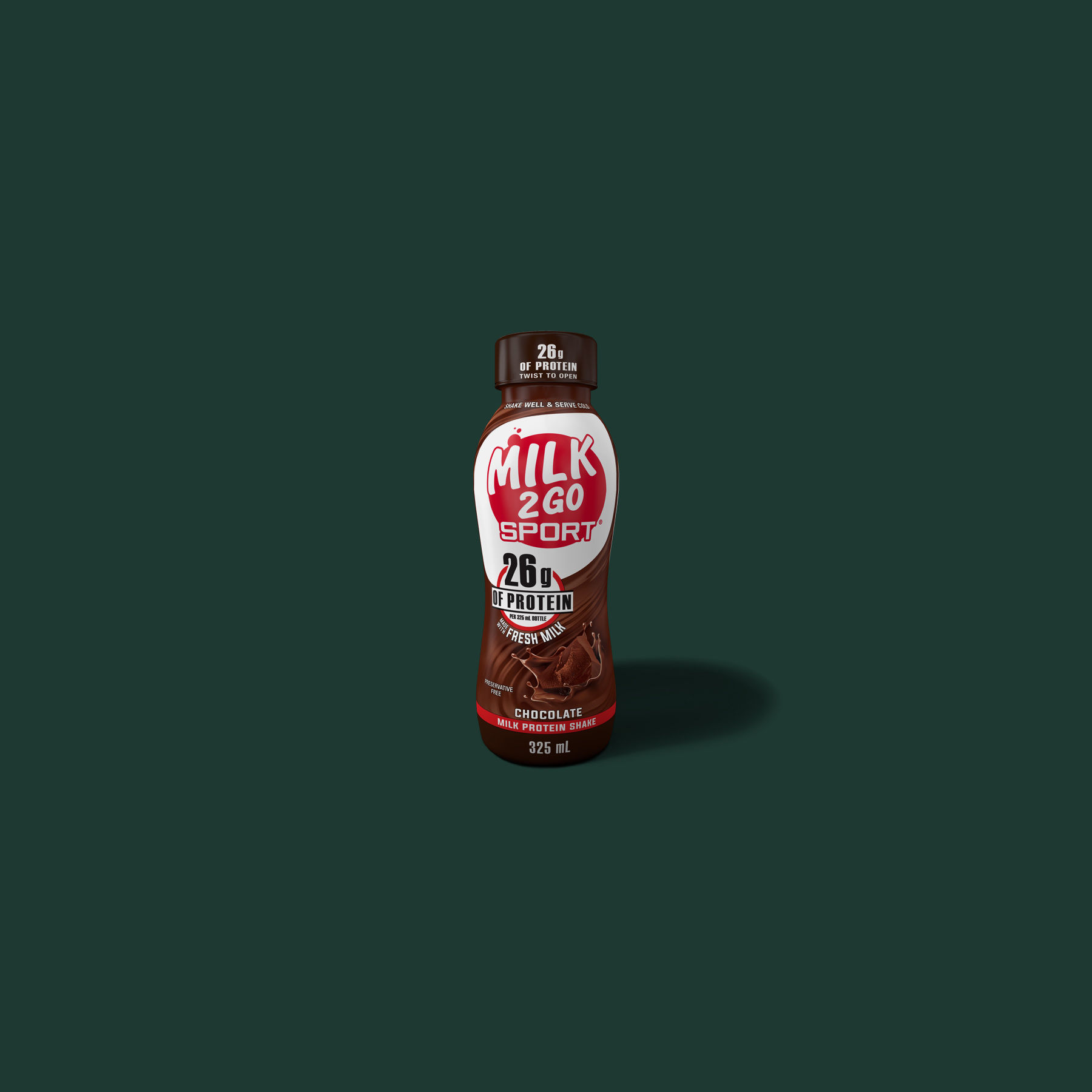 Milk2Go Chocolate Protein Shake