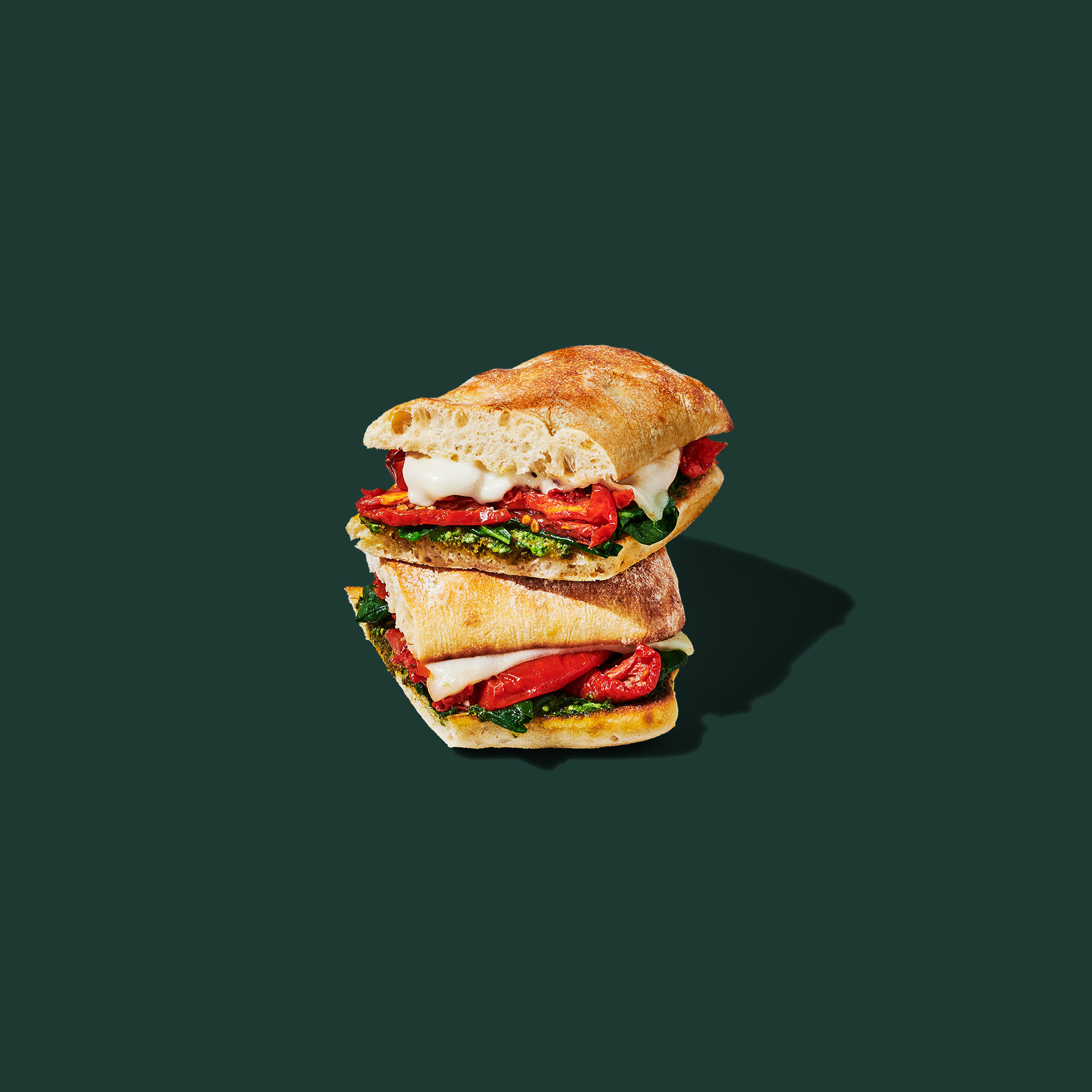 Tomato & Mozzarella on Focaccia