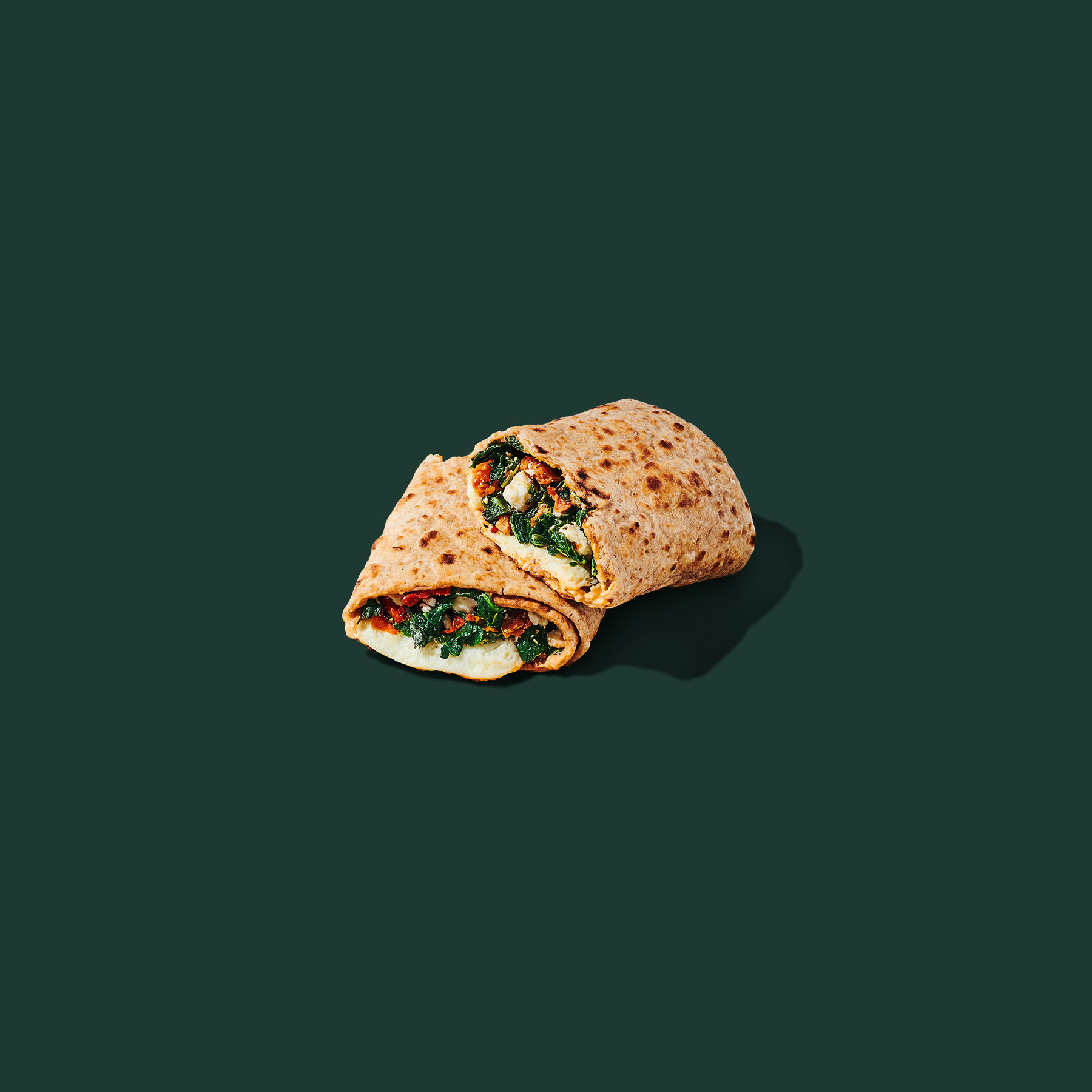 Spinach, Feta & Egg White Wrap